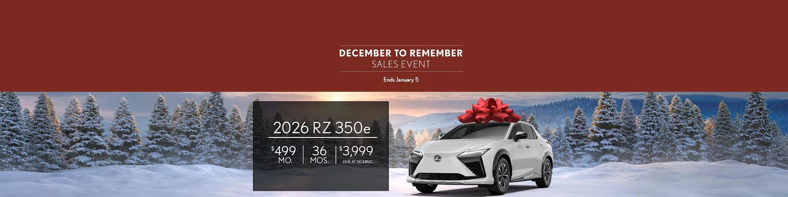 Month Specials | Dolan Lexus