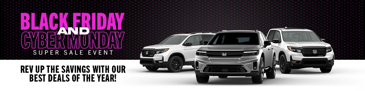 Black Friday and Cyber Monday Deals | Larry H. Miller Honda Boise