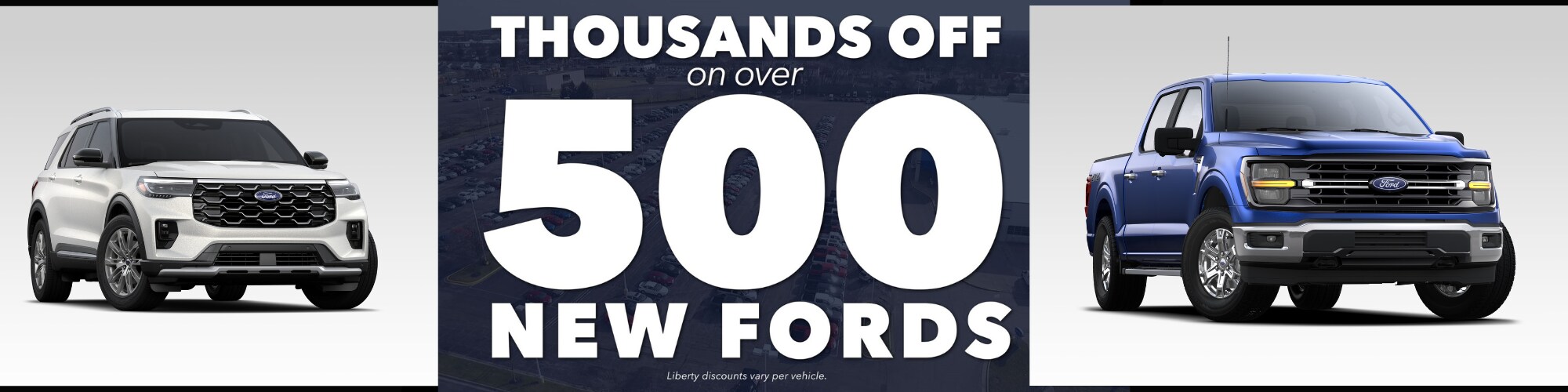 New Vehicle Specials | Liberty Ford
