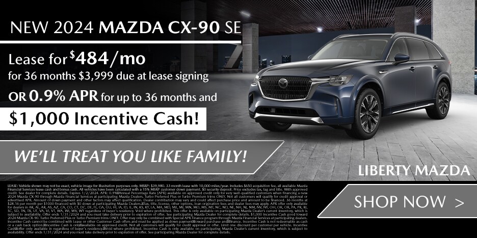 New Mazda Lease Specials near Me | Wakefield Mazda Offers