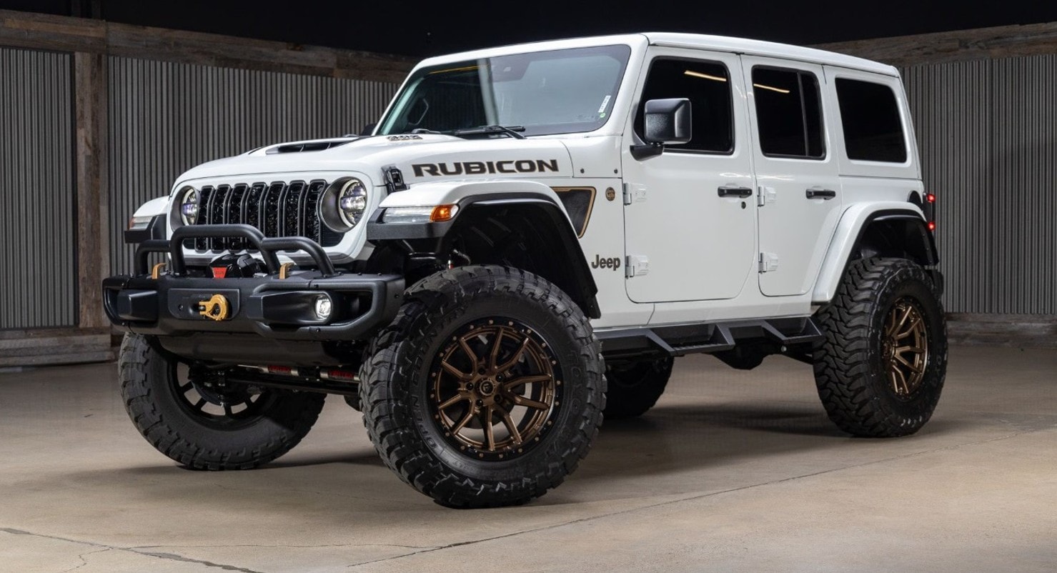 Jeep Rubicon Lifted White
