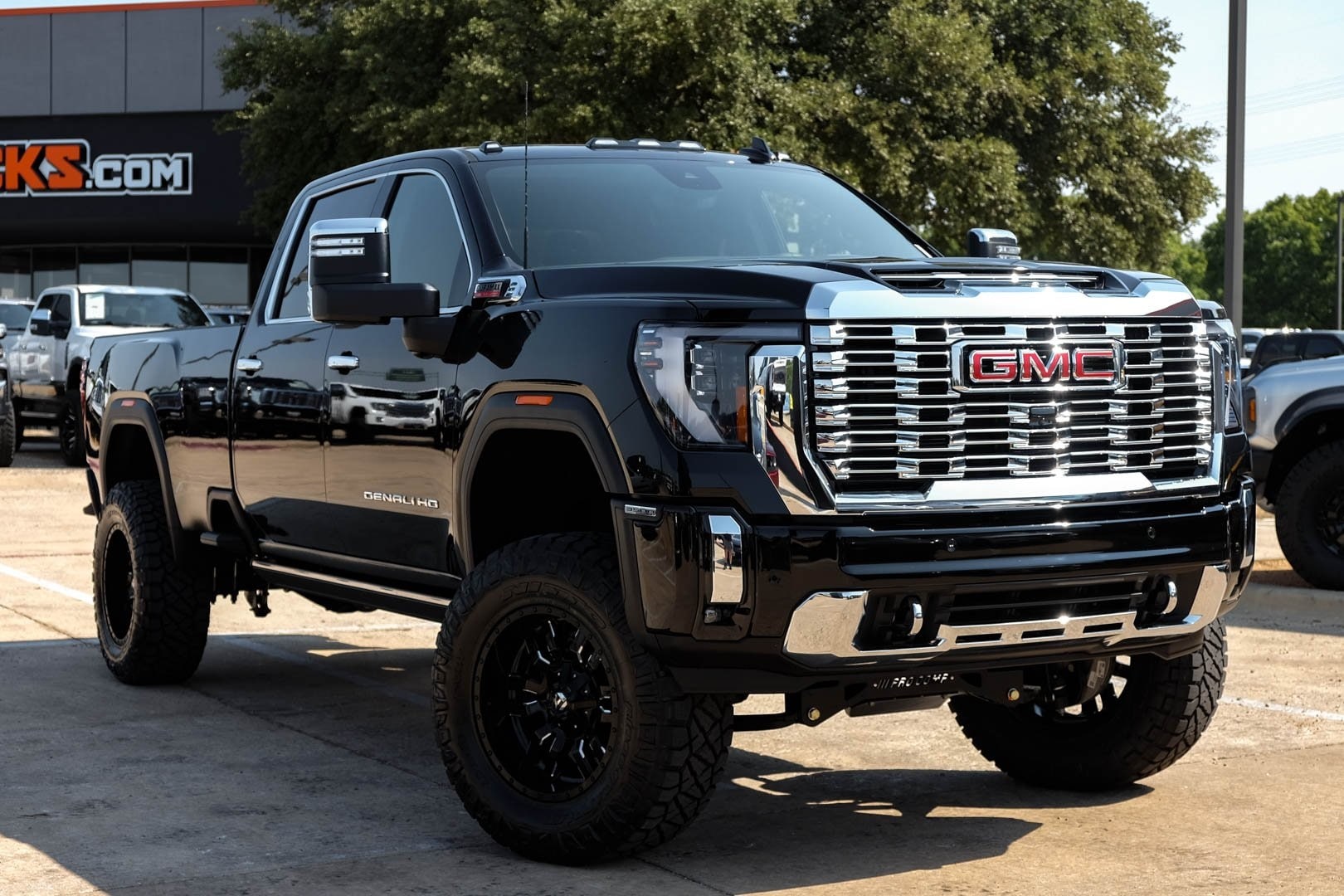 Lifted Gmc Dually Denali