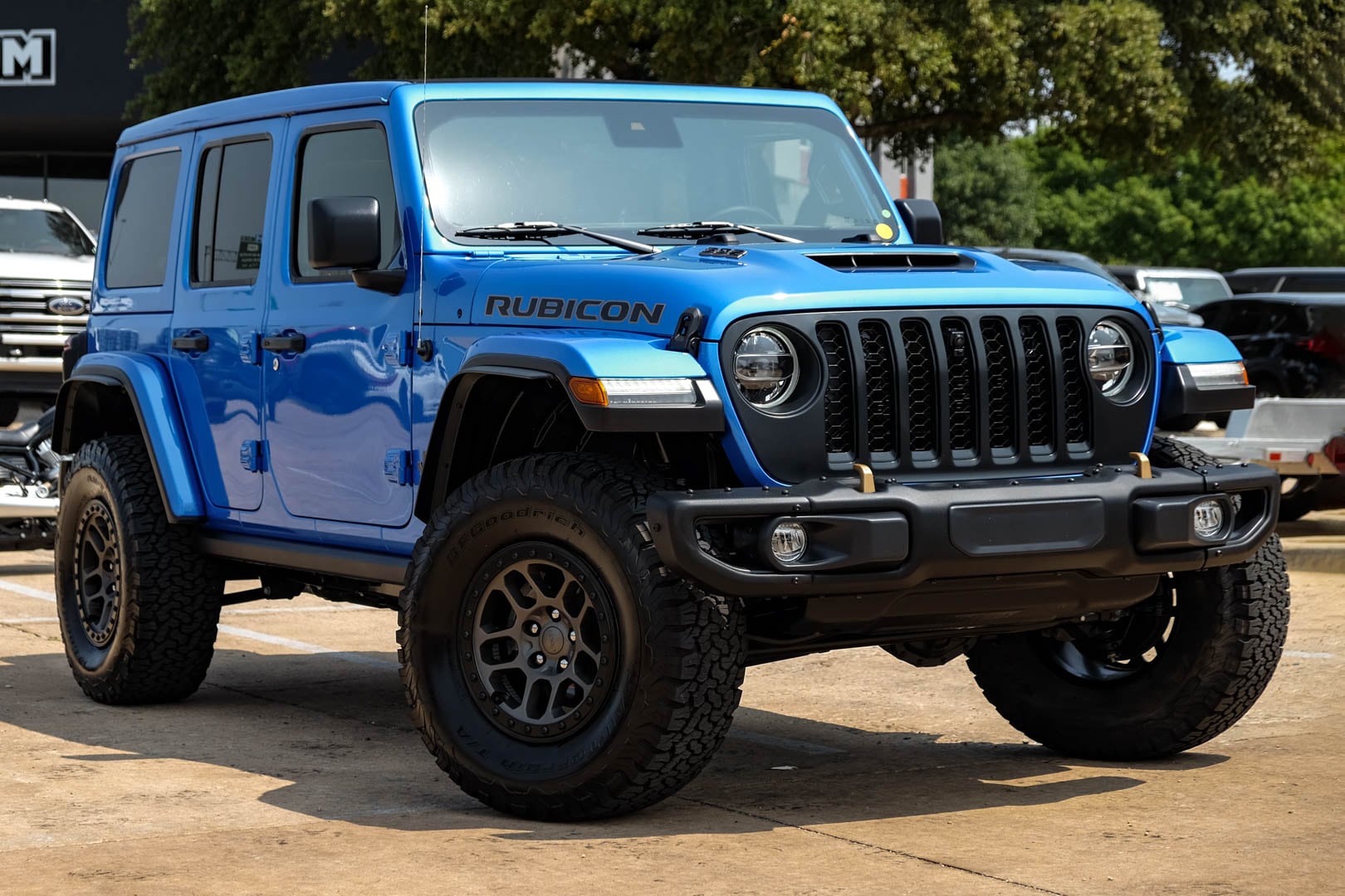 Jeep Wrangler Blue