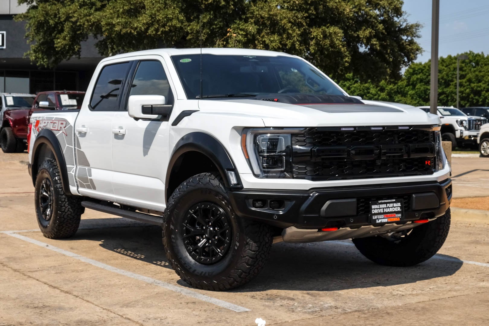 Ford Raptor Lifted Blacked Out