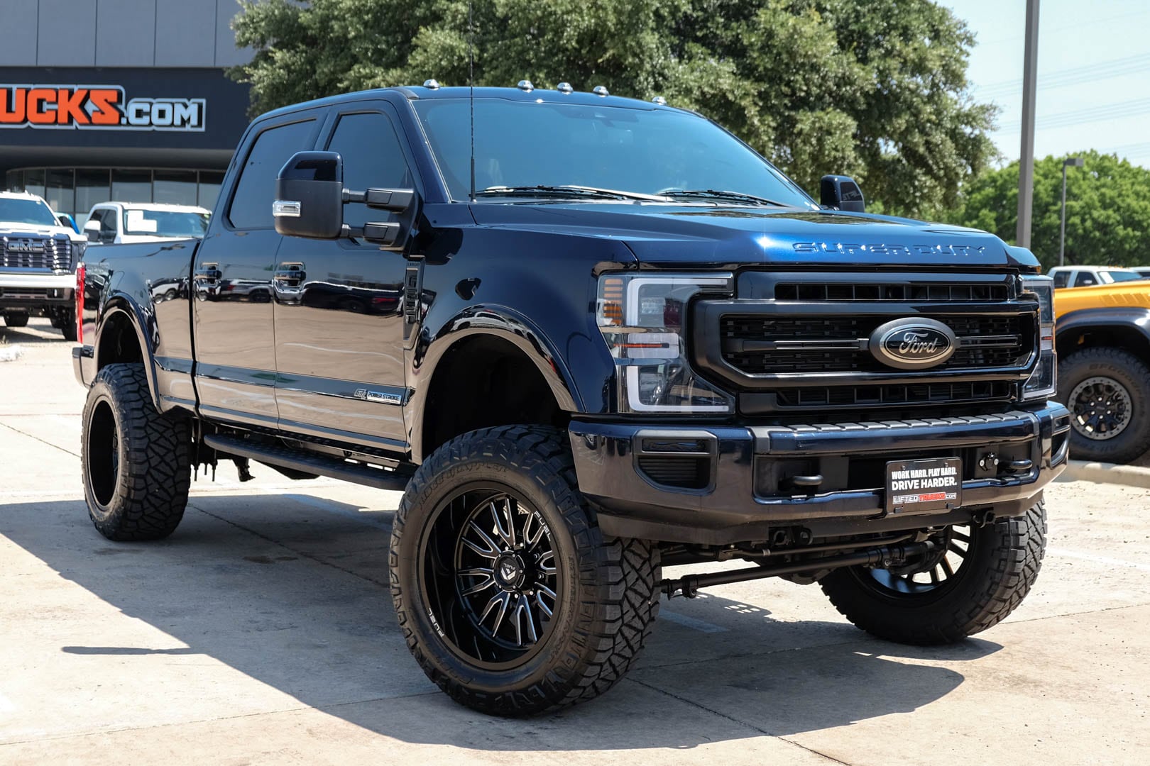 2022 F250 Lifted Black