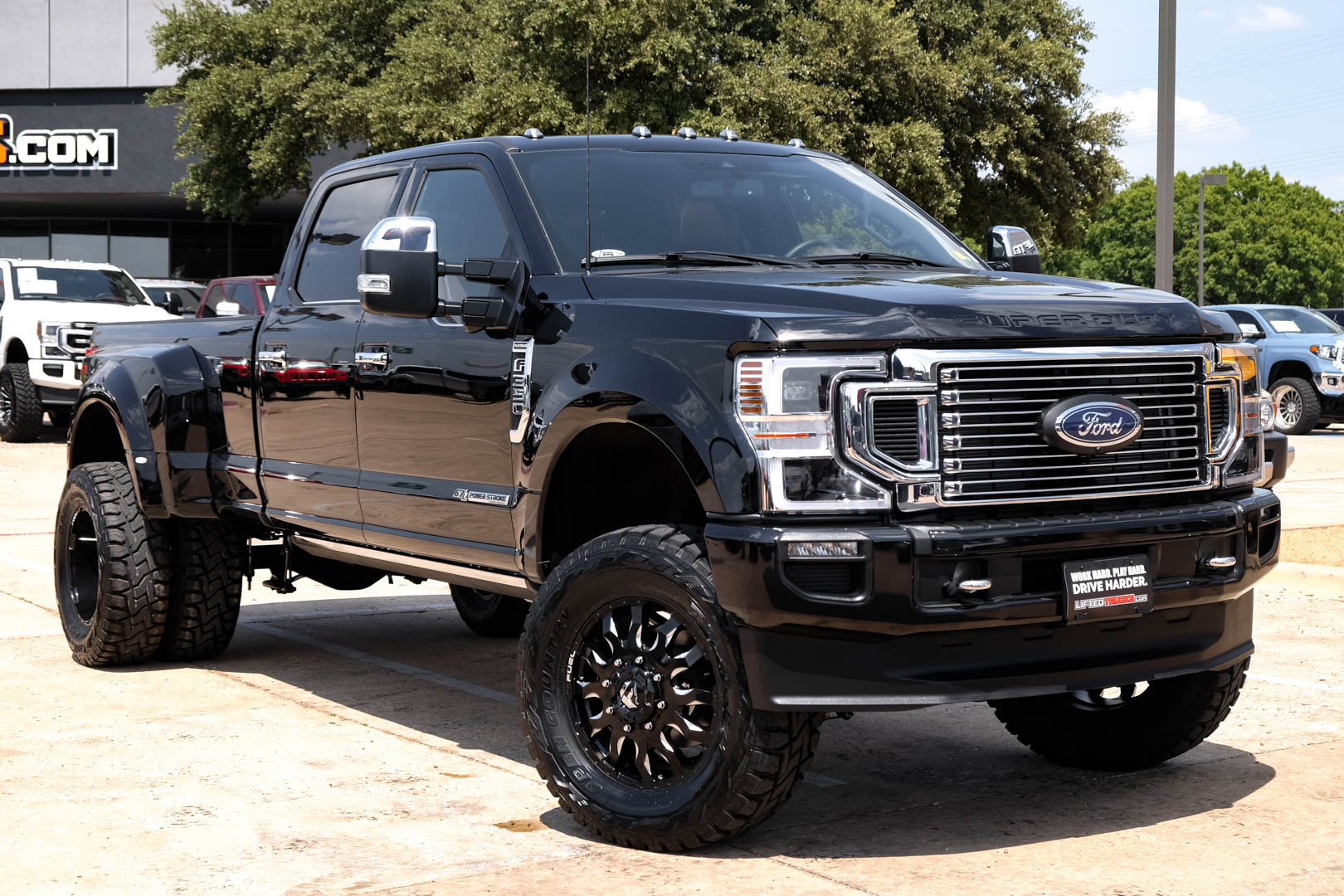 2022 F350 Dually Lifted