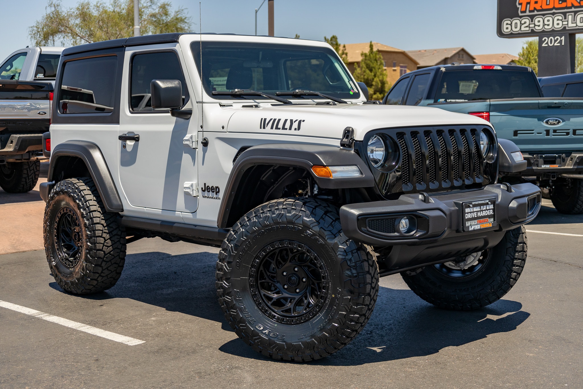 Lifted Jeep Wrangler 2 Door