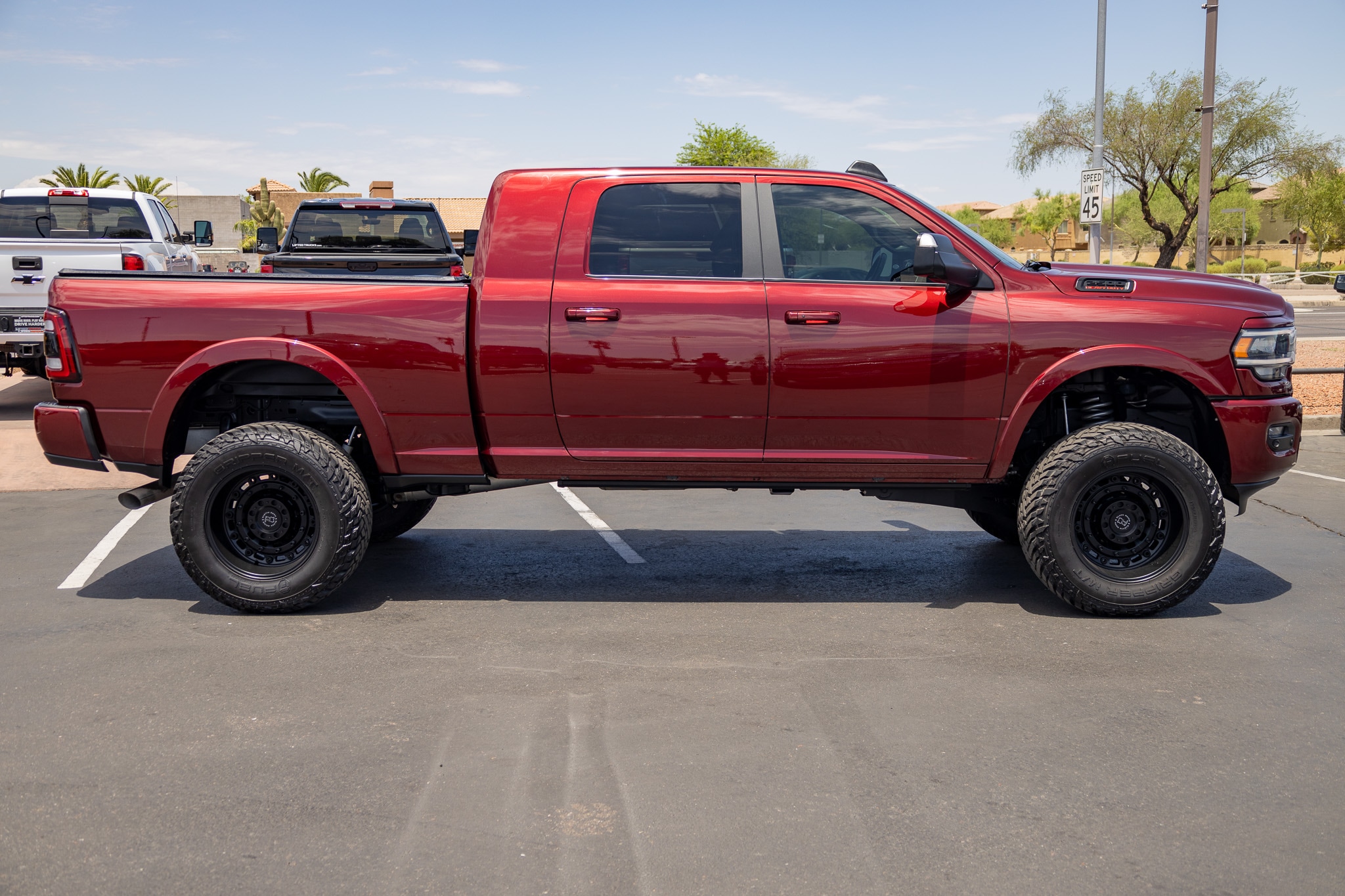 Red Ram 2500 Lifted