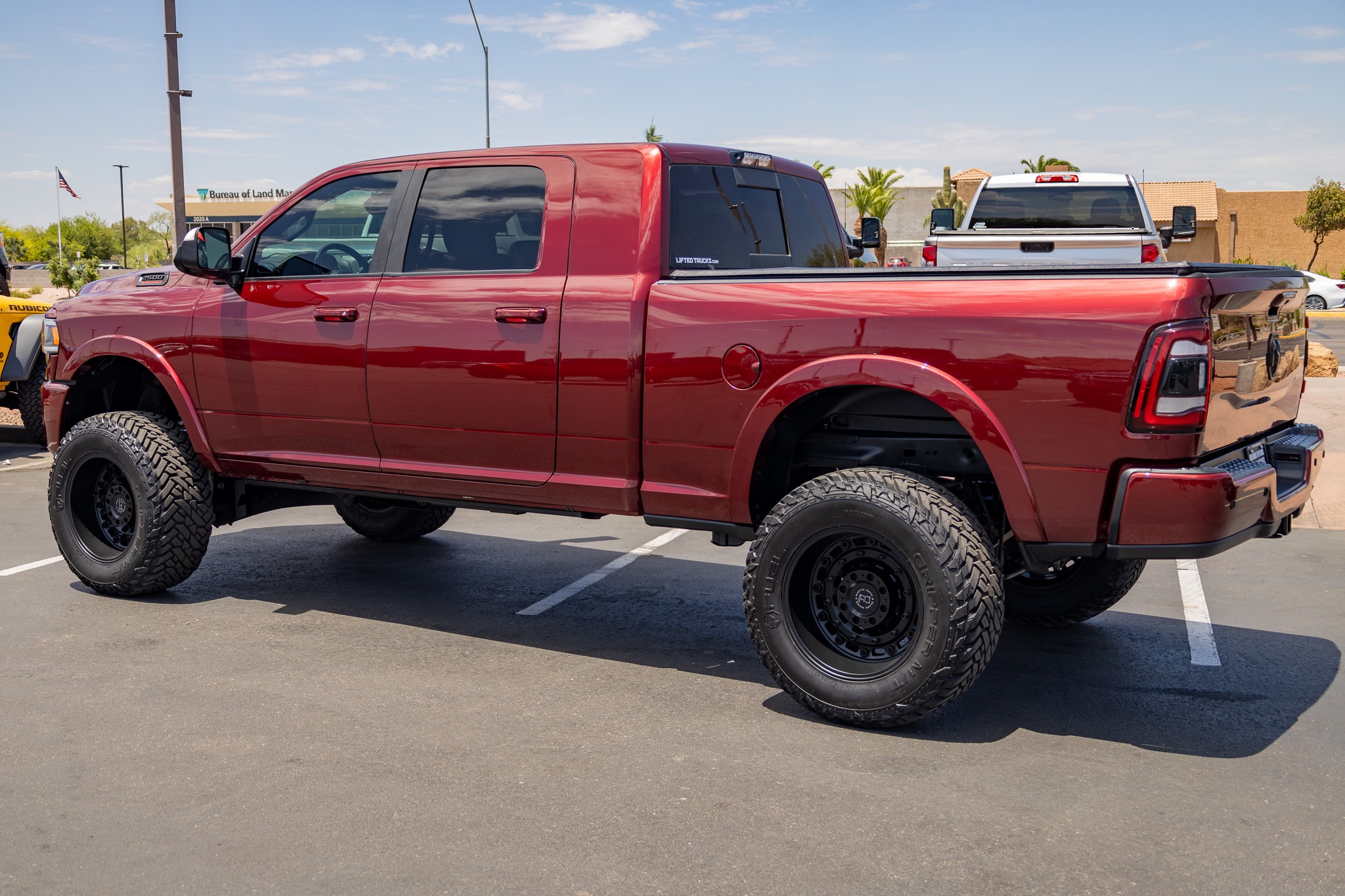 Red Ram 2500 Lifted