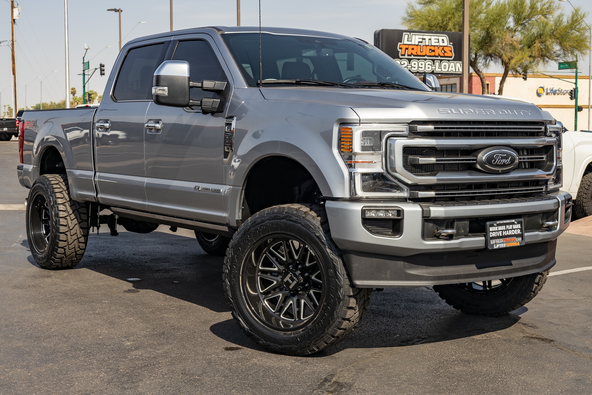 2022 F250 Lifted Silver