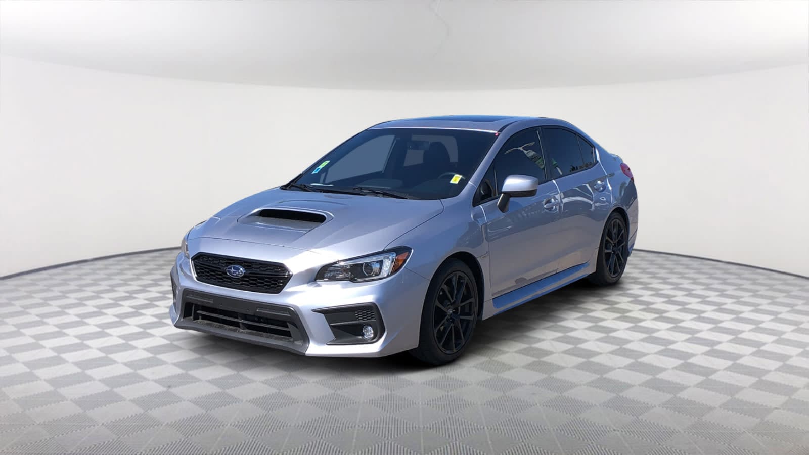 Ice Silver Sti Hatchback