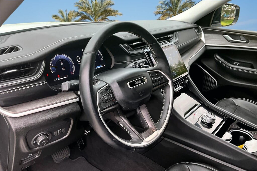 Used 2021 Jeep Grand Cherokee L Limited SUV Bright White For Sale in ...