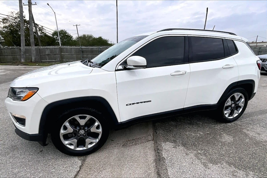 Used 2020 Jeep Compass Limited SUV White For Sale in Corpus Christi TX ...