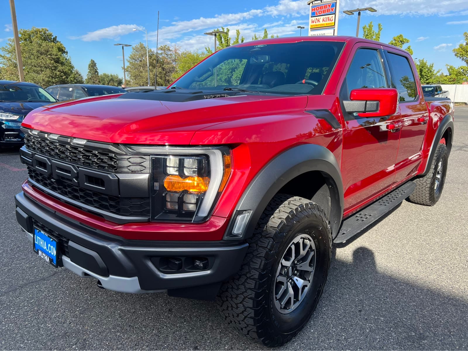 Ford Raptor 2022 Red