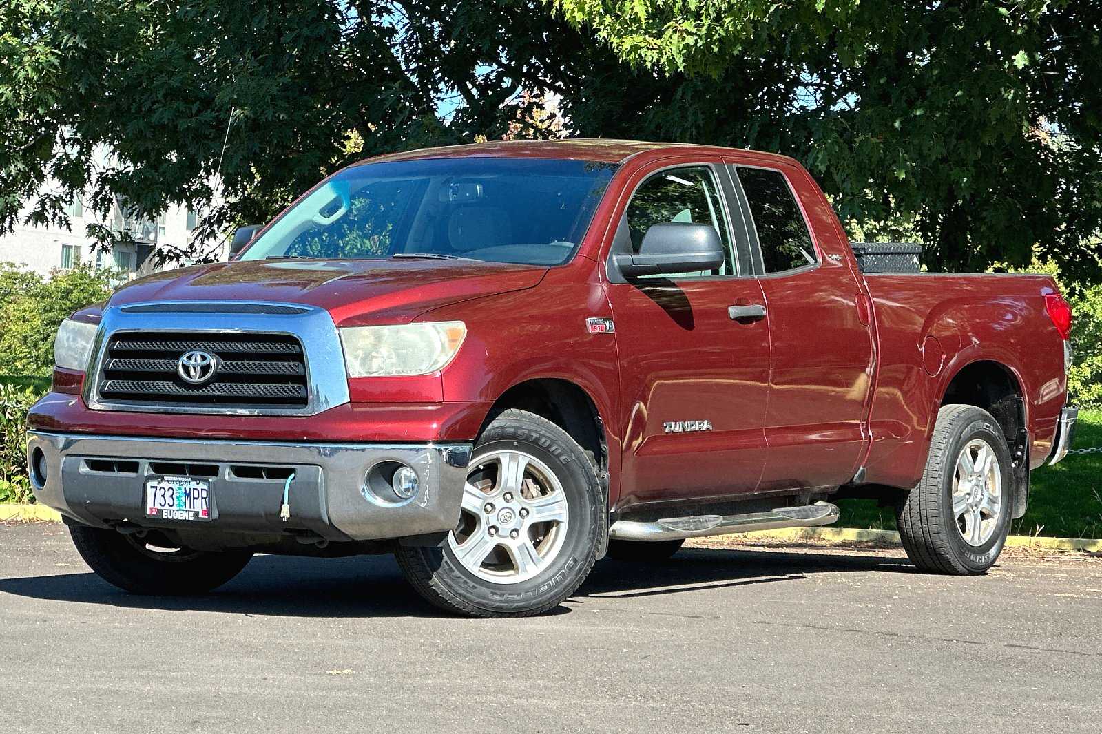 2008 Toyota Tundra Red