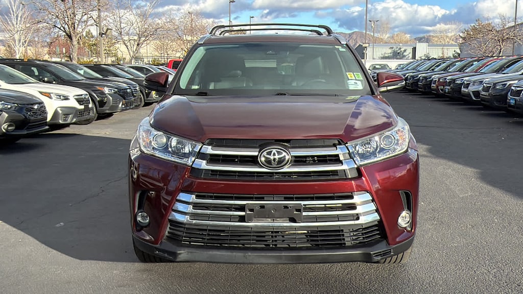 Used 2019 Toyota Highlander Limited V6 SUV Ooh La La Rouge Mica For ...