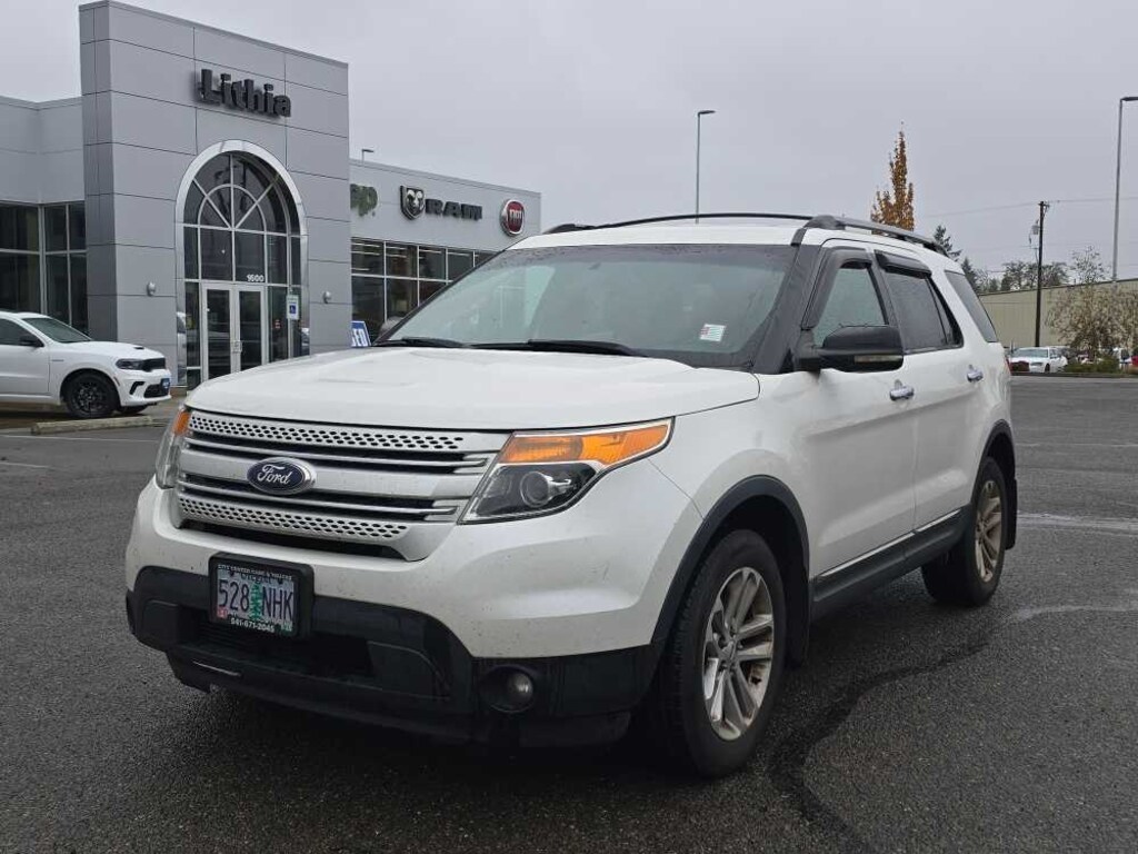 Used 2012 Ford Explorer SUV White Platinum Tri-Coat For Sale in ...