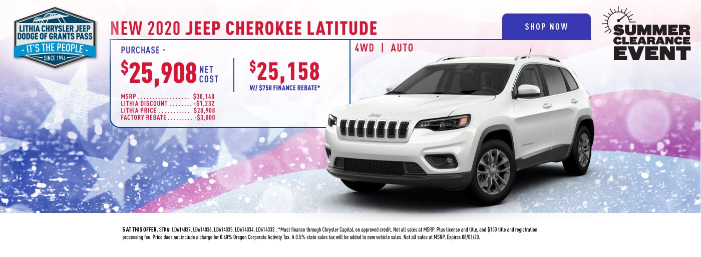 New Jeep, RAM, Dodge, Chrysler and Used Car Dealer in Grants Pass, OR ...