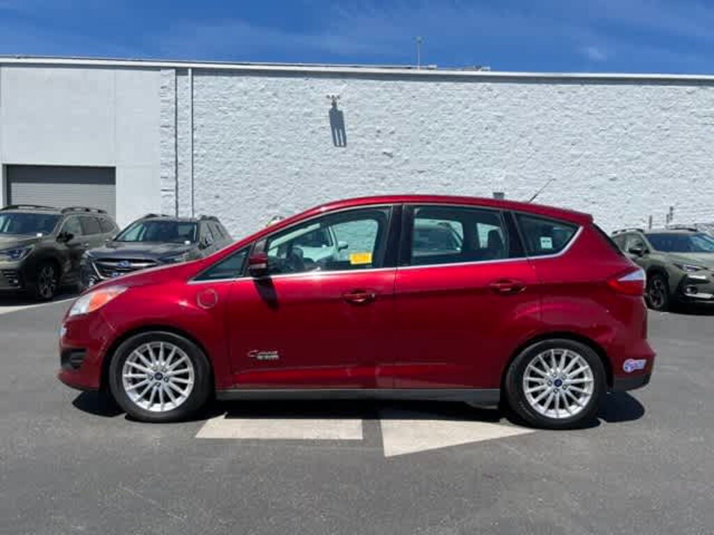 Used 2014 Ford C-Max Energi SEL Sedan Ruby Red Metallic Tinted ...