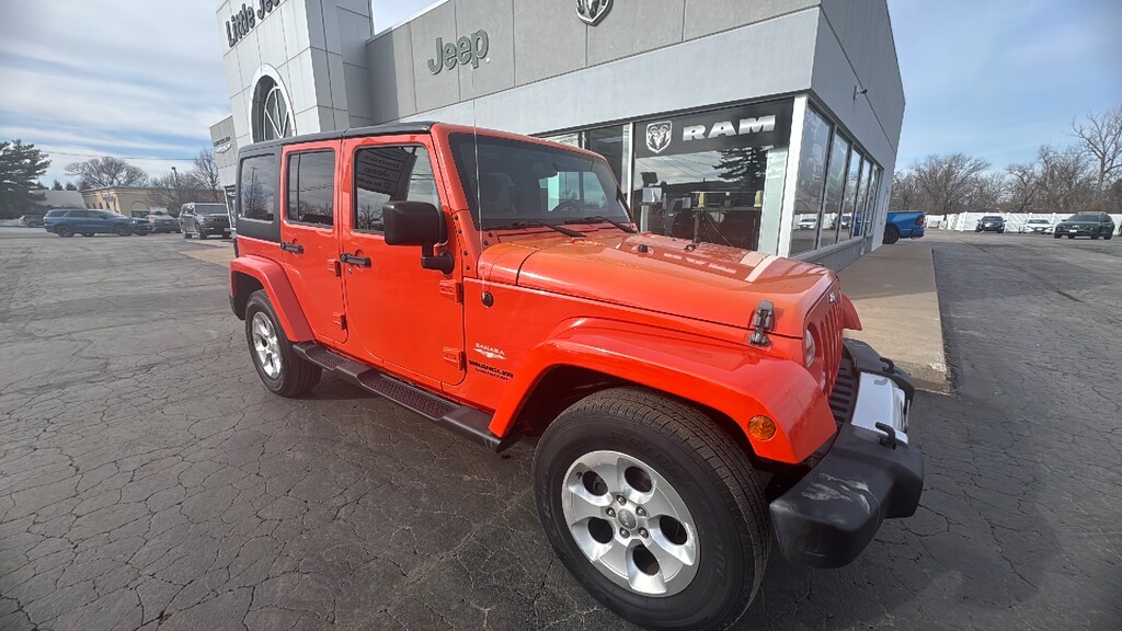 Used 2015 Jeep Wrangler Unlimited Sahara 4x4 For Sale | Quincy IL