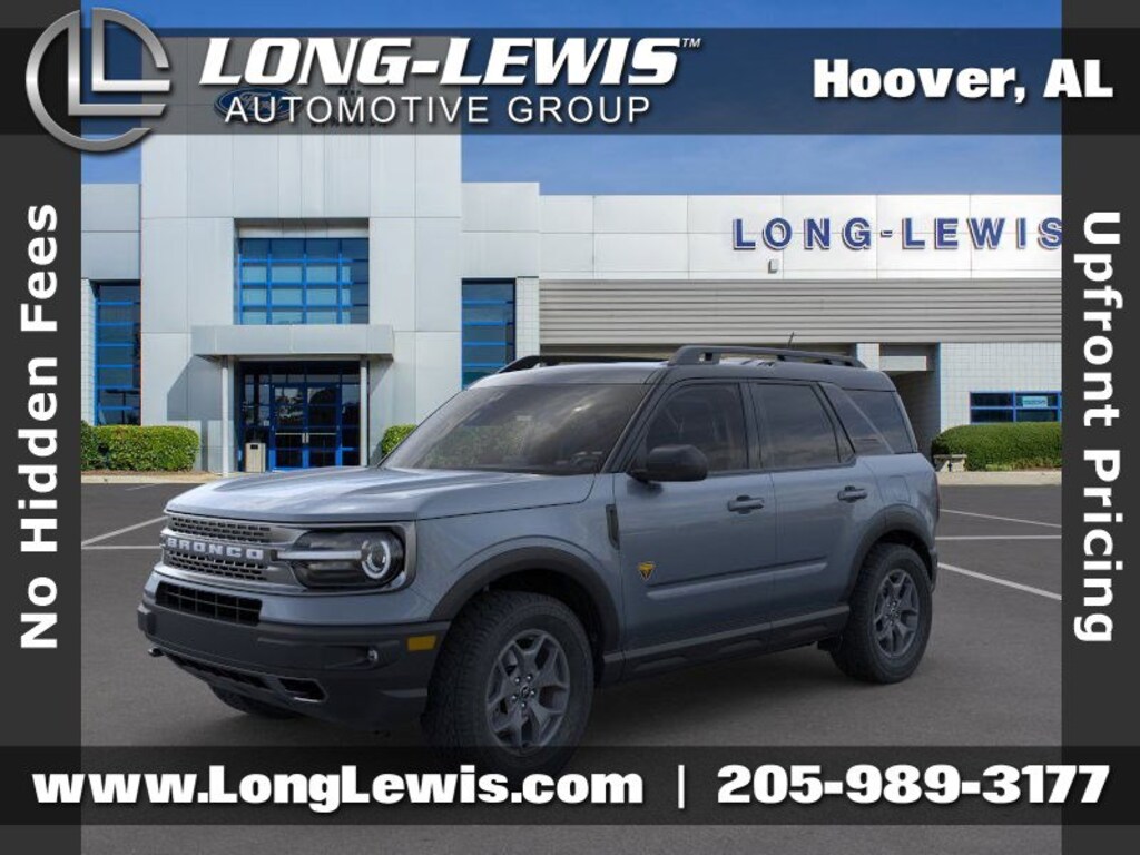 New 2024 Ford Bronco Sport For Sale at Long-Lewis Ford of Hoover | VIN ...