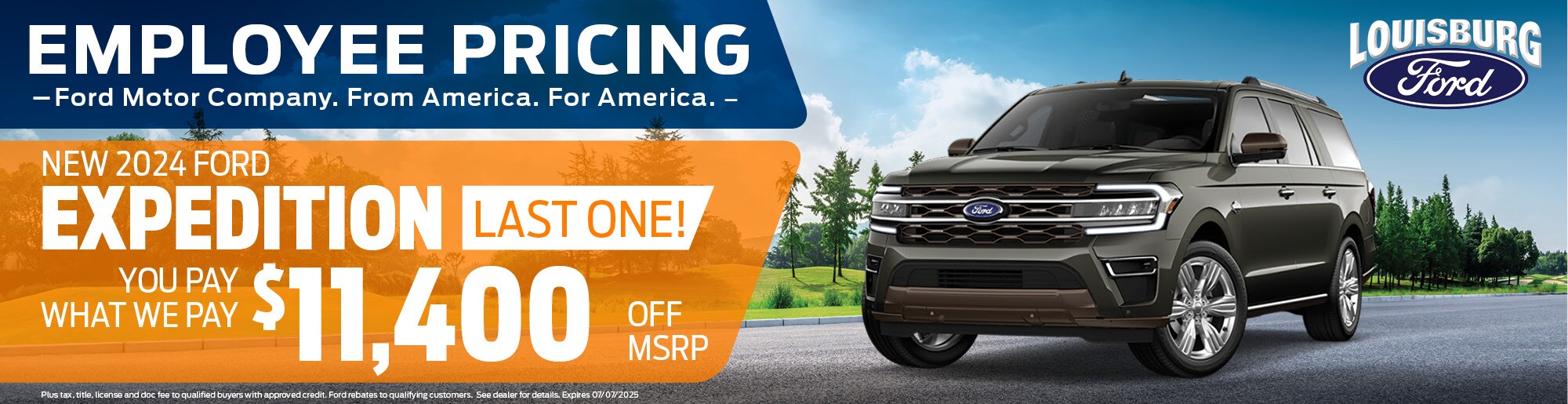 New Specials | Louisburg Ford