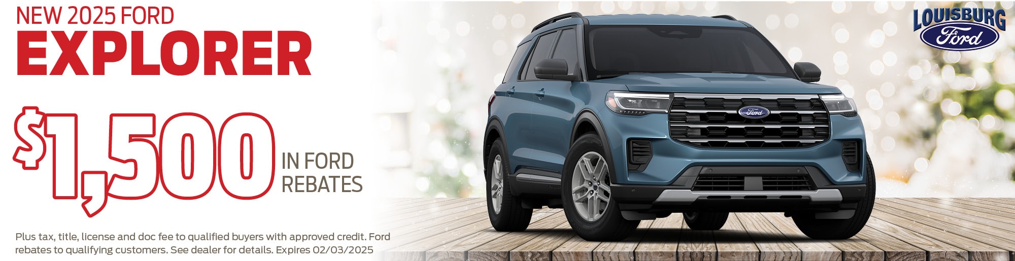 New Specials | Louisburg Ford