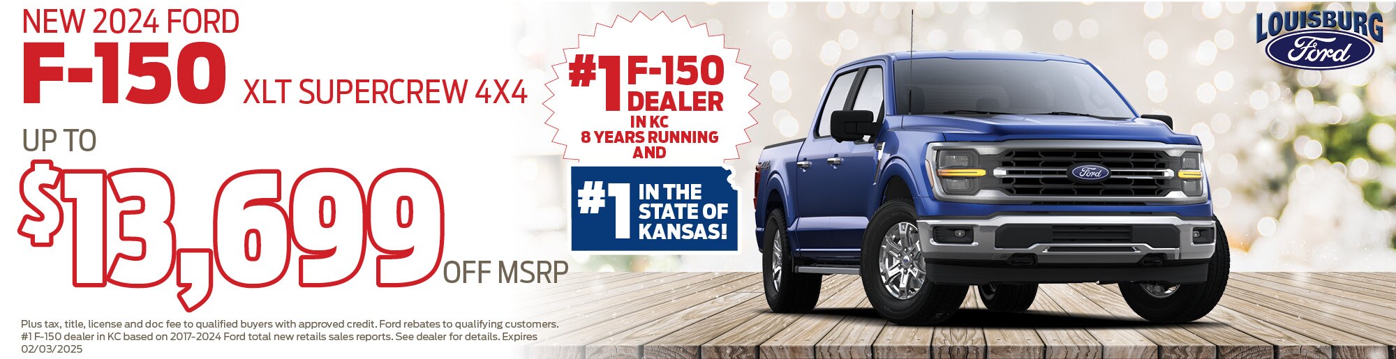 New Specials | Louisburg Ford