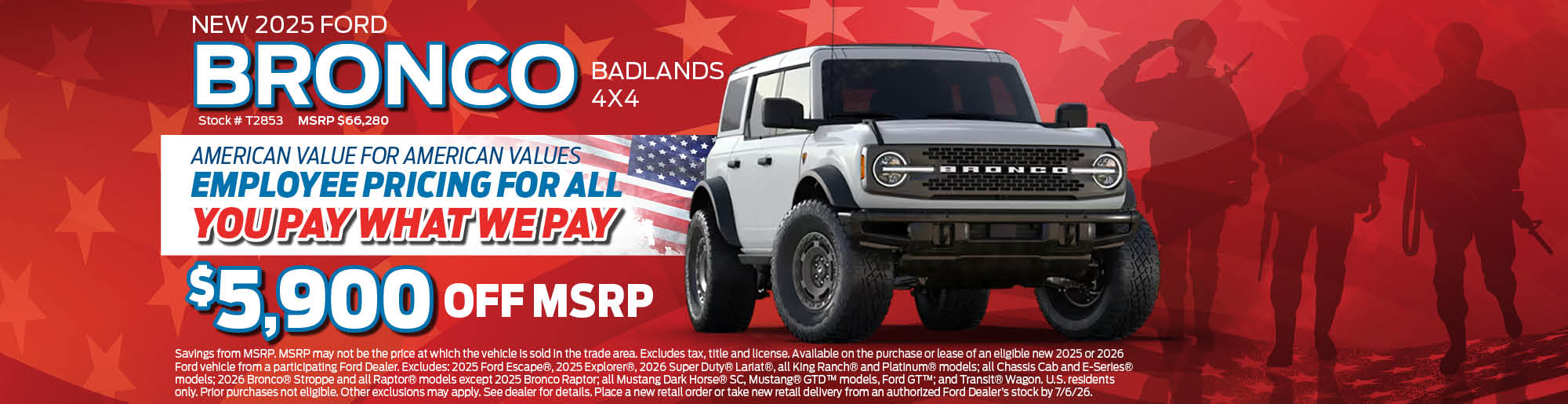 New Vehicle Specials in Louisburg, KS | Louisburg Ford