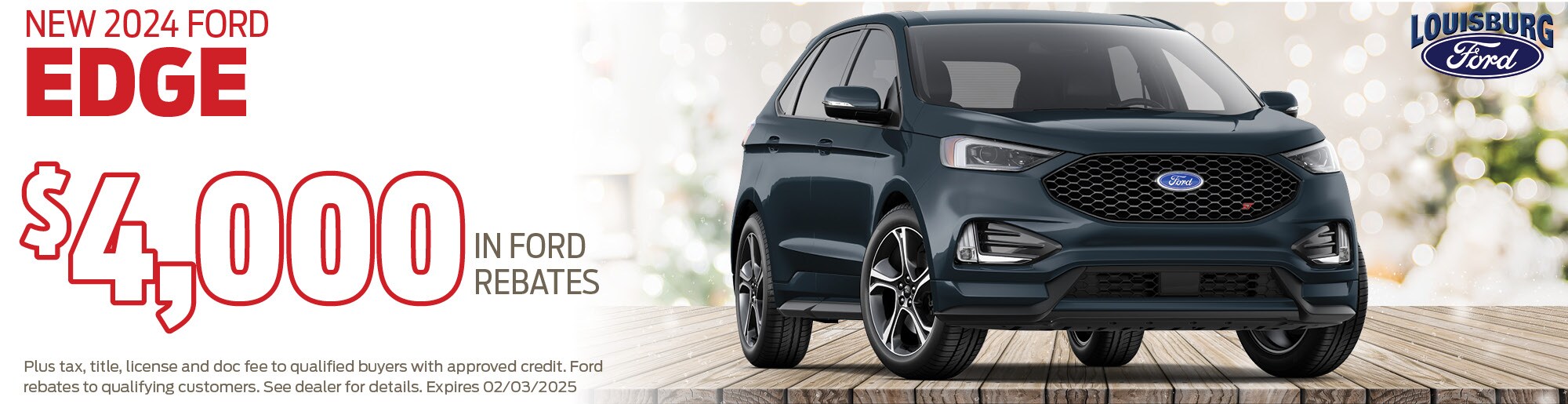 New Specials | Louisburg Ford