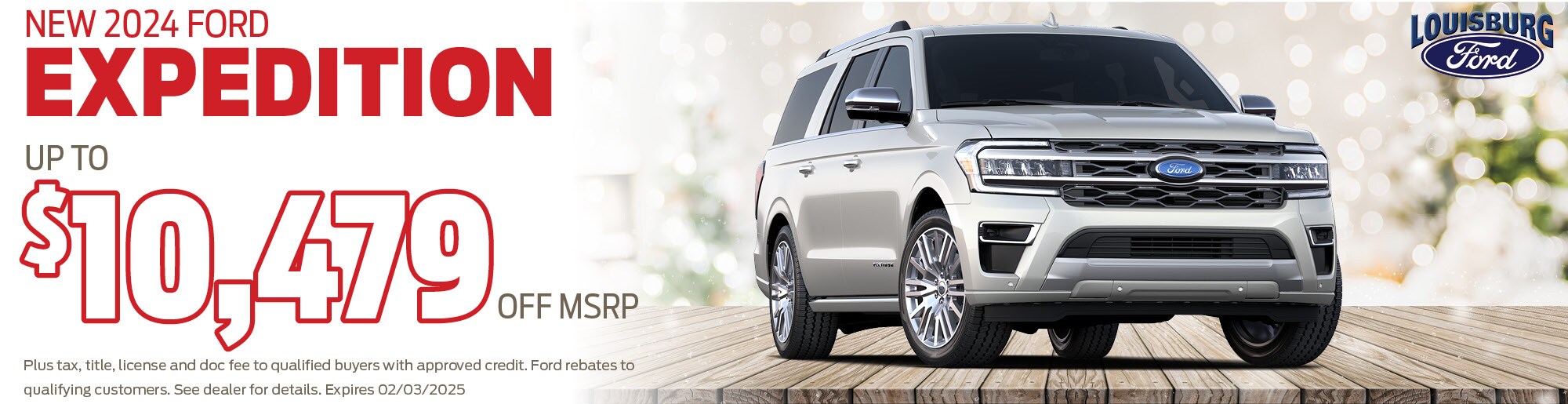 New Specials | Louisburg Ford