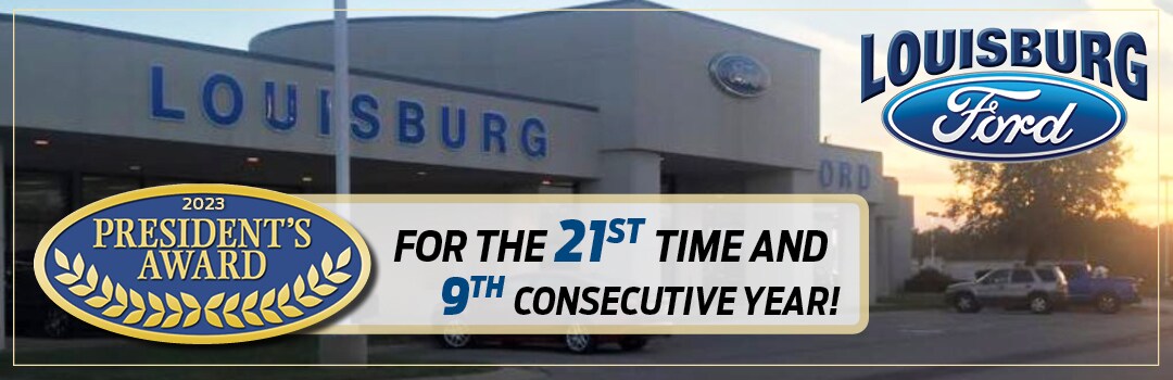 Dealership Awards | Louisburg Ford