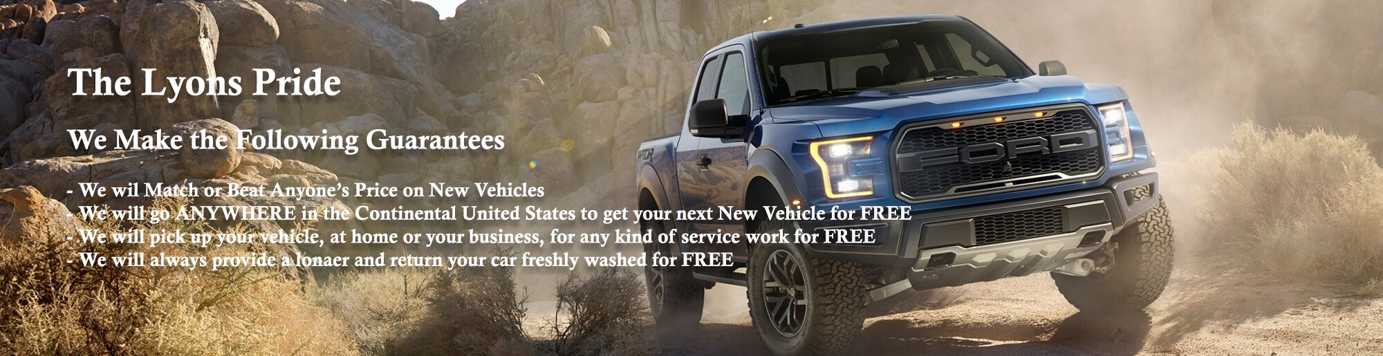 Lyons Ford: New and Used Ford dealership in Lewisburg TN