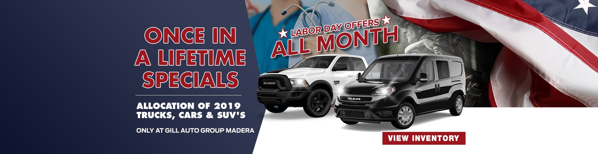 Welcome to Gill Chrysler Dodge Jeep RAM | Car Dealership Near Fresno, CA