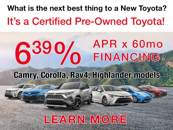 Low APR Financing For Toyota Certified Vehicles | Magnussen's Toyota of ...