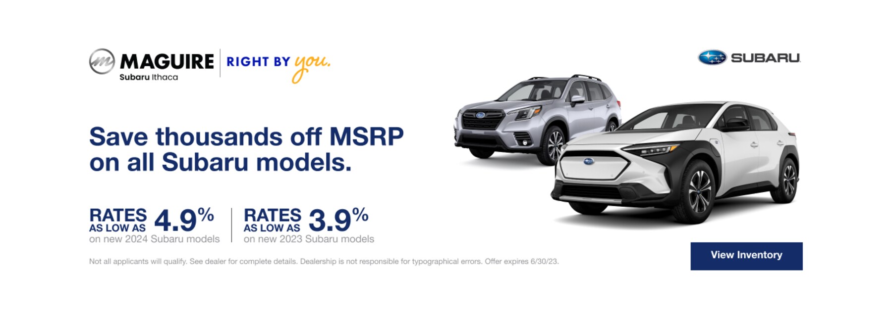 Maguire Subaru | Subaru Dealer Ithaca NY | Serving Syracuse, Ithaca ...