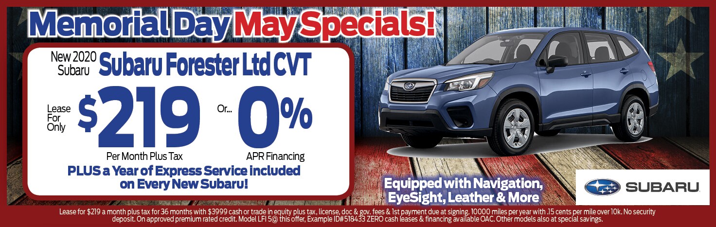 New Subaru Vehicle Specials Sacramento | Maita Subaru