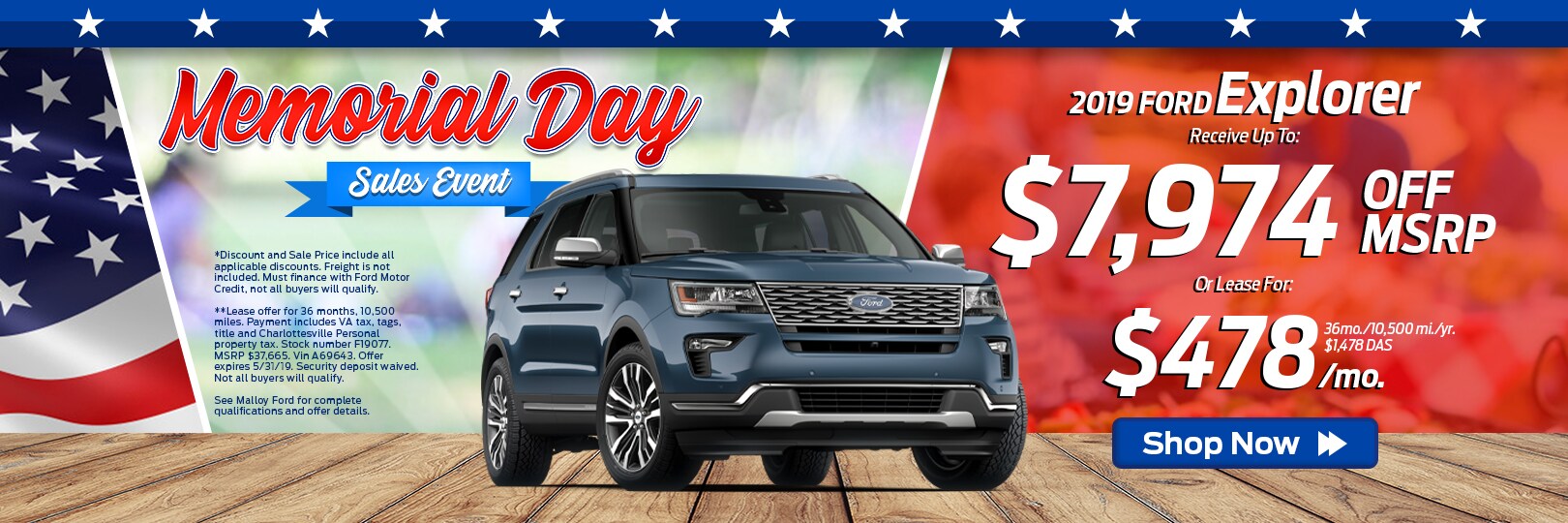 Sales Event | Malloy Ford of Charlottesville, Ford Dealership