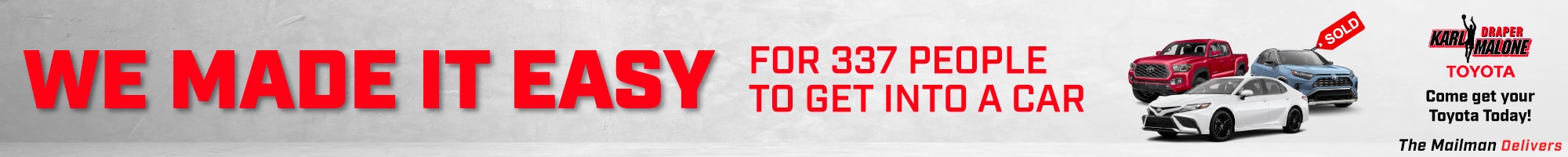 Toyota Dealerships Utah | Used Cars | Karl Malone Toyota