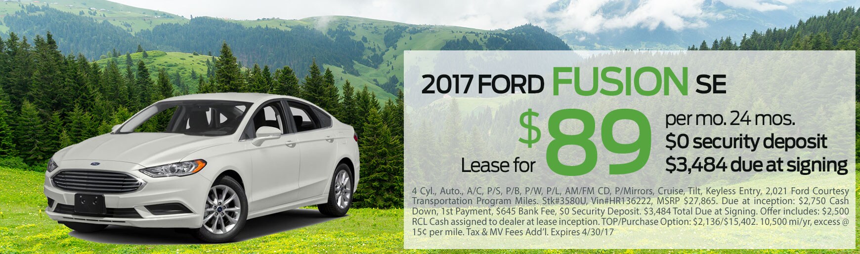 Ford Fusion Special | Malouf Ford