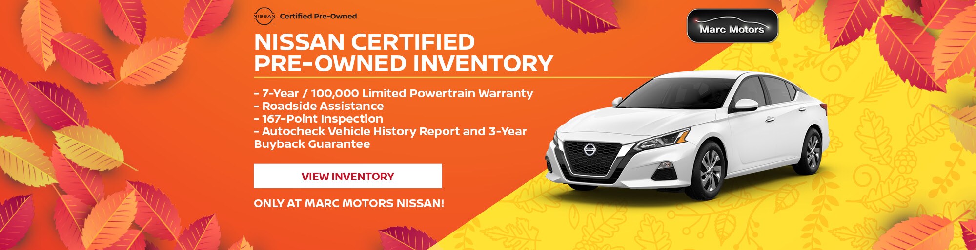 New & Used Nissan Dealer in Maine | Marc Motors Nissan Sanford ME