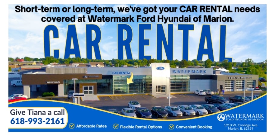 We Rent Vehicles Here | Watermark Ford of Marion