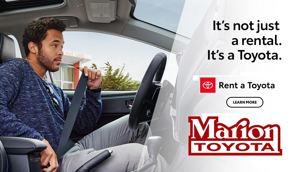 Marion Toyota | Why Rent a Car?