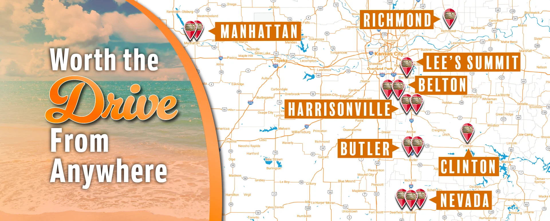 Max Motors Locations | Max Motors Auto Group