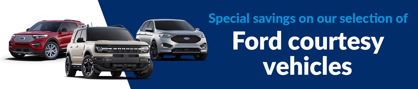 Special savings on our selection of Ford Courtesy Vehicles | Fred Beans ...