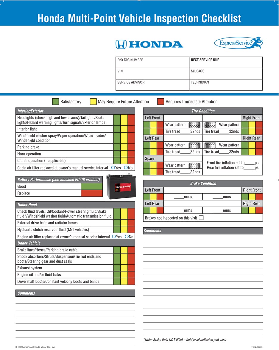 Multi Point Inspection McConnell Honda multi-point-inspection-mcconnell-honda
