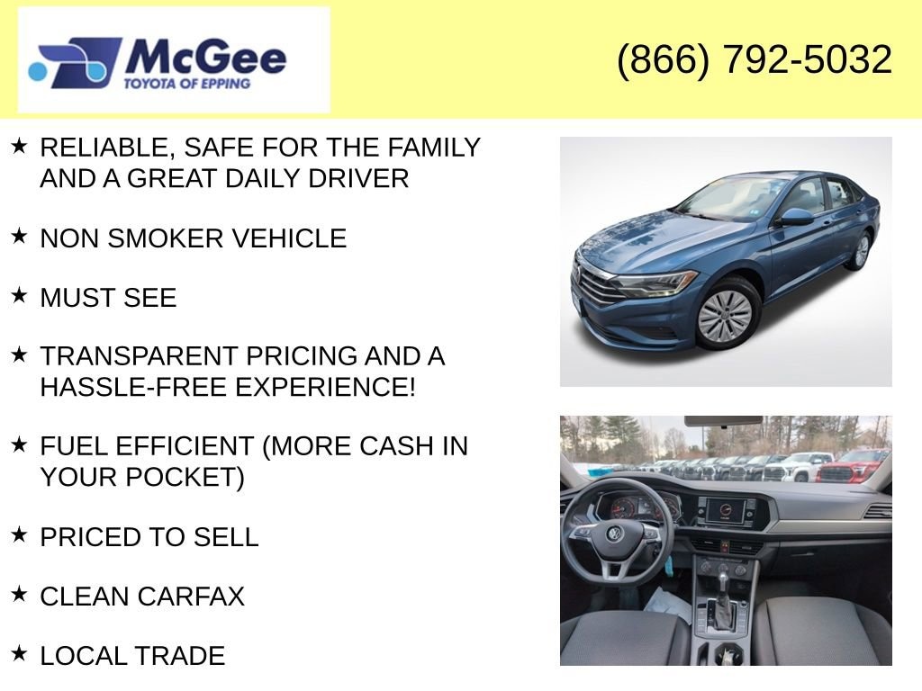 Used 2019 Volkswagen Jetta For Sale at McGee Toyota of Epping | VIN ...
