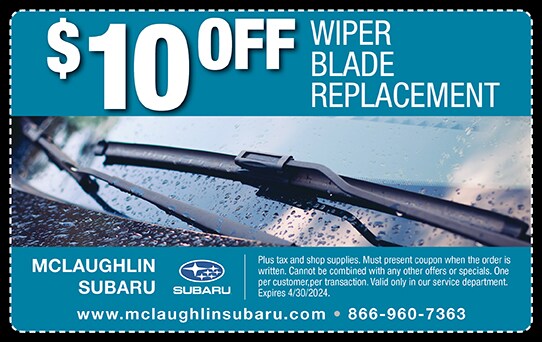 Subaru Service Coupons in Moline, IL | McLaughlin Subaru