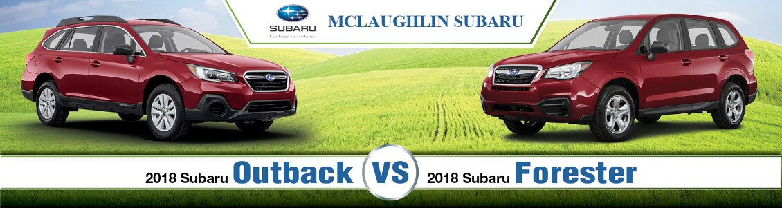 2020 Subaru Outback vs. 2020 Subaru Forester