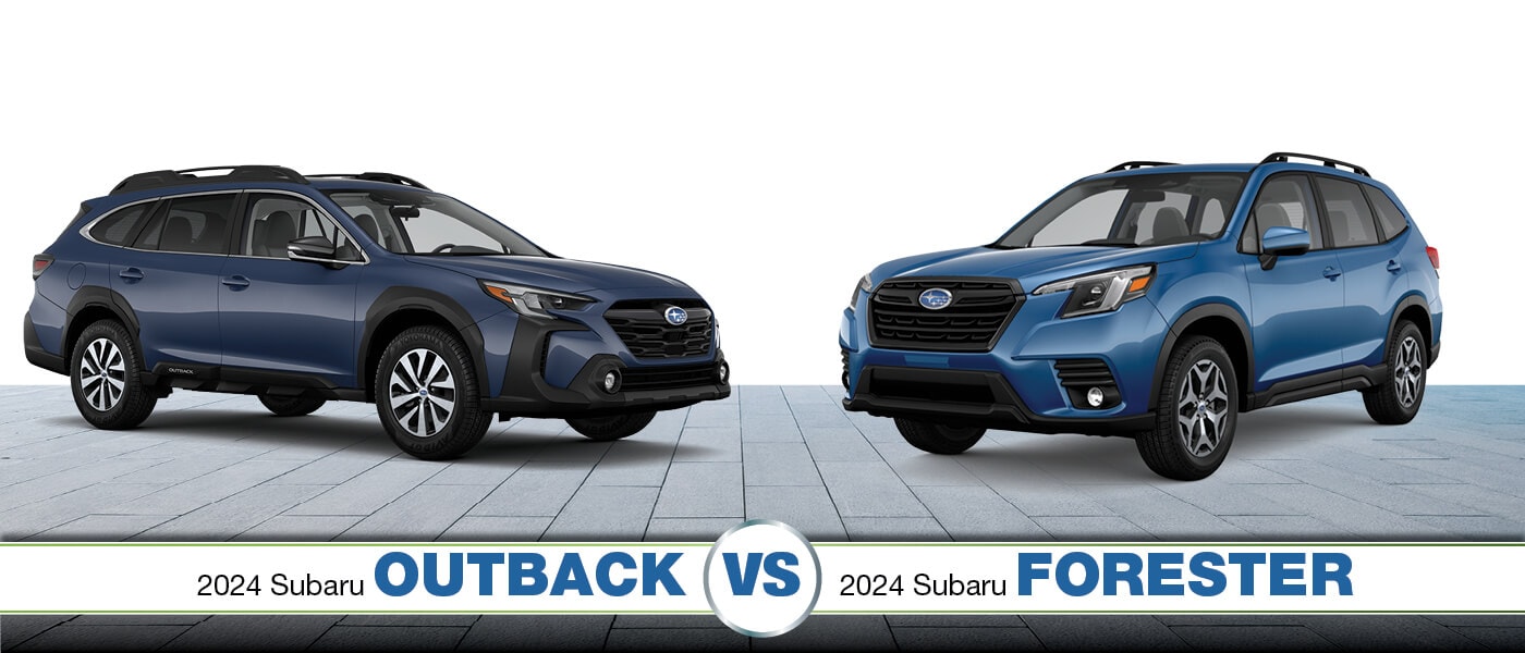 2024 Subaru Outback vs. Forester | Size, Tech, & Features